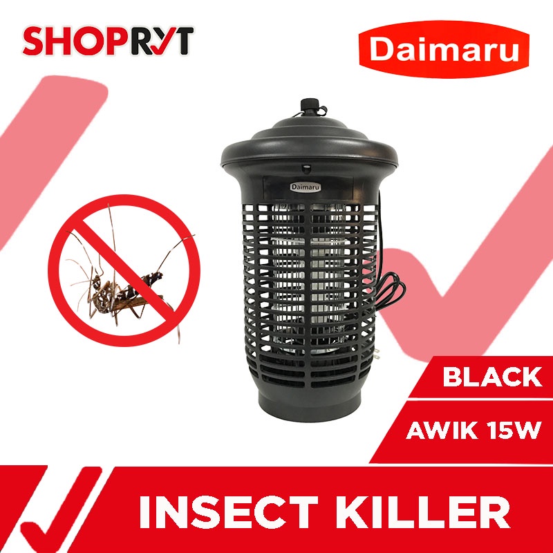 Daimaru Mosquito Insect Killer Black AWIK 15W Daimaru Insect Killer ...