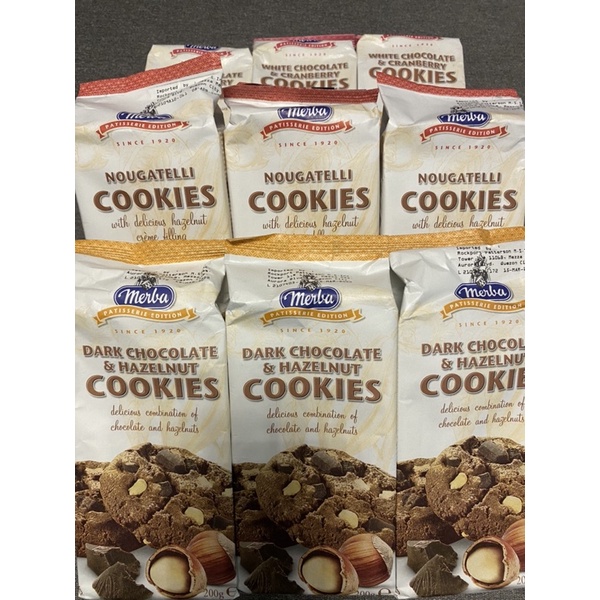 Nougatelli Cookies Original Merba 200g from Netherlands | Shopee ...