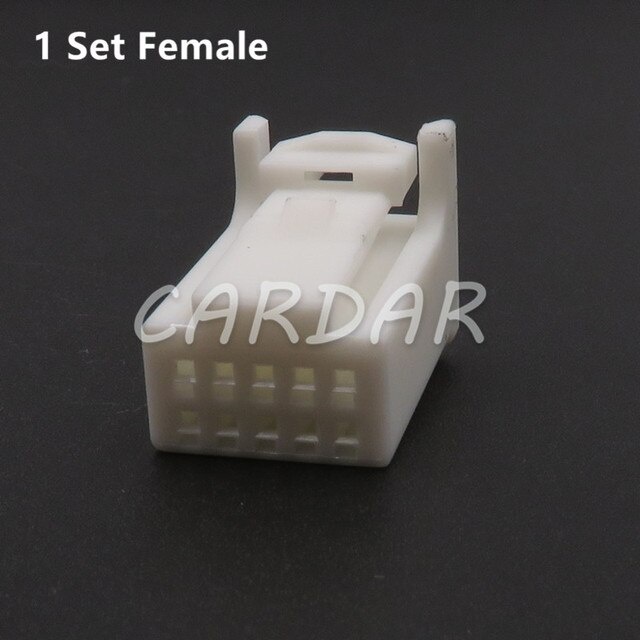 1 Set 10 Pin Automotive Wiring Harness Connector Plug Car Sockets ...