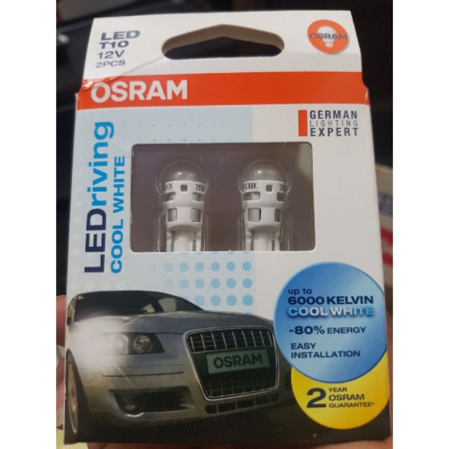 Osram T10 Led Parklight (Genuine) | Shopee Philippines