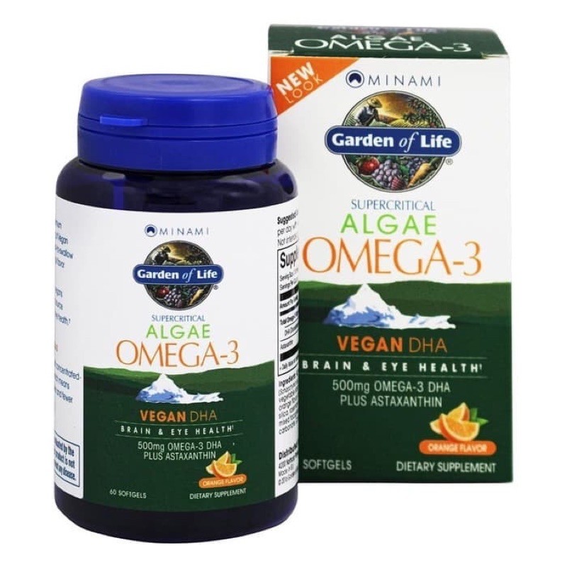 Garden Of Life Algae Omega 3 100% Original | Shopee Philippines