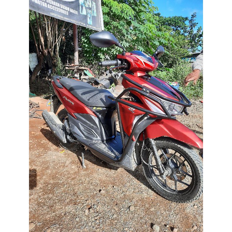RUSI FLAIR 125 - MotoRig Crash Guard Heavy Duty | Shopee Philippines