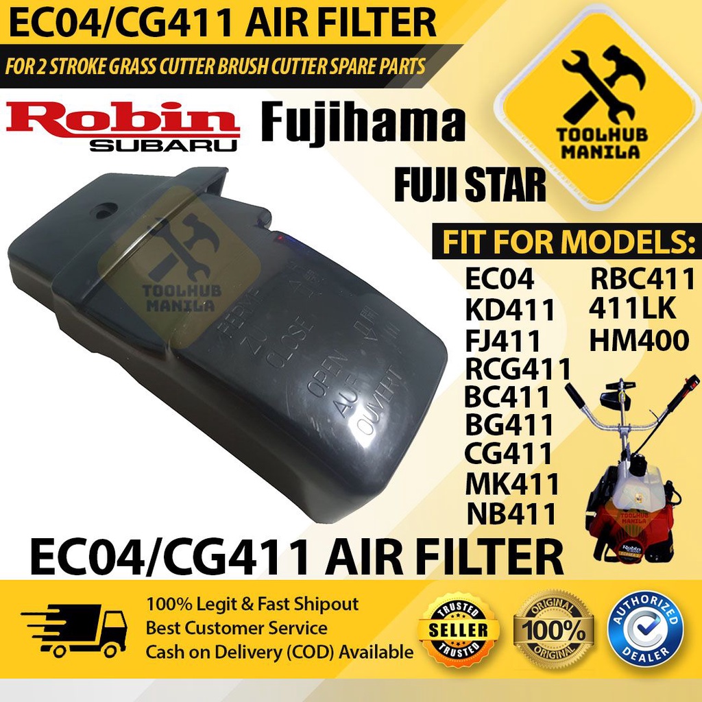 EC04/CG411 Air Filter for Robin EC04, CG411 2 stroke Grass Cutter Brush ...