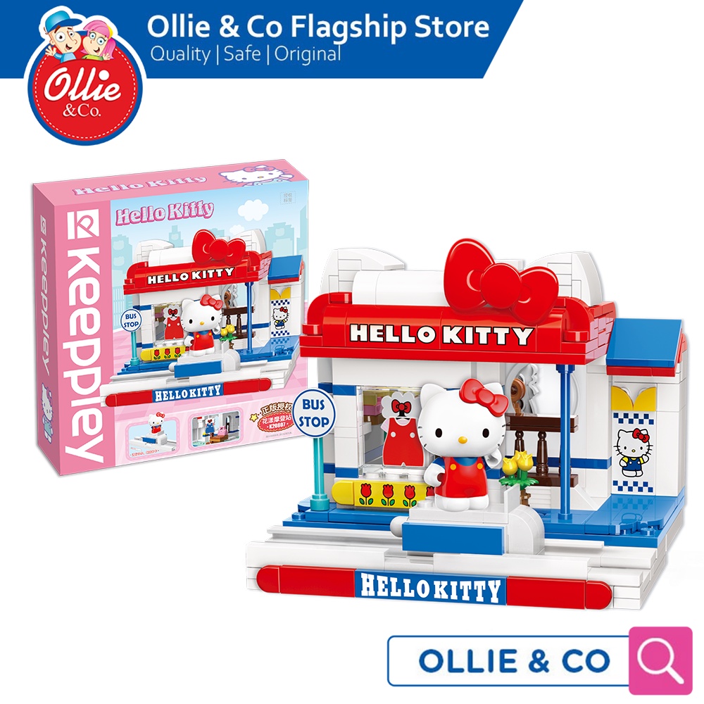 Keeppley Sanrio Building Blocks Series - Hello Kitty Stall Modern ...