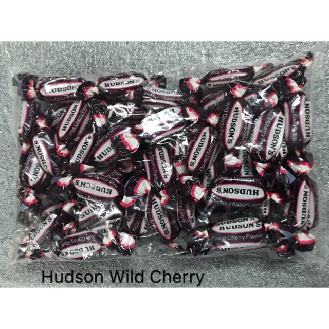 HUDSON'S WILD CHERRY CANDY 50/100PCS | Shopee Philippines