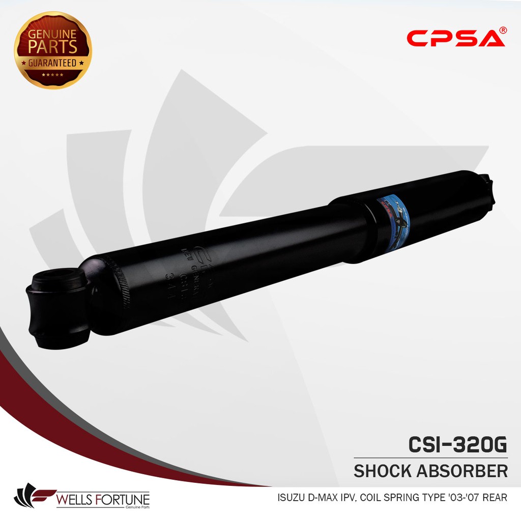 ISUZU D-MAX 4X2 2006 - 2013 REAR 344421 CPSA SHOCK ABSORBER (1PC ...