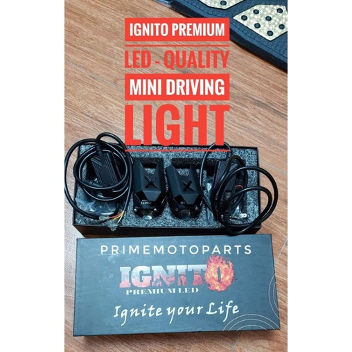 IGNITO Mini driving light V3 (4 wires) and Ignito V4X 4 wires | Shopee ...