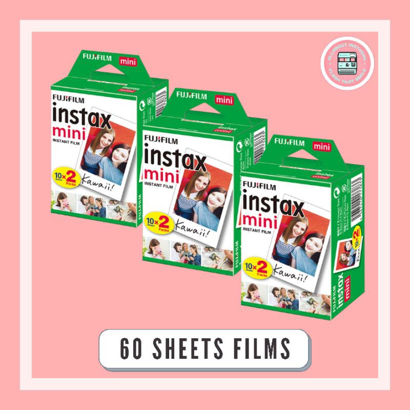 Fujifilm Instax Mini Plain Film Bundles | Shopee Philippines