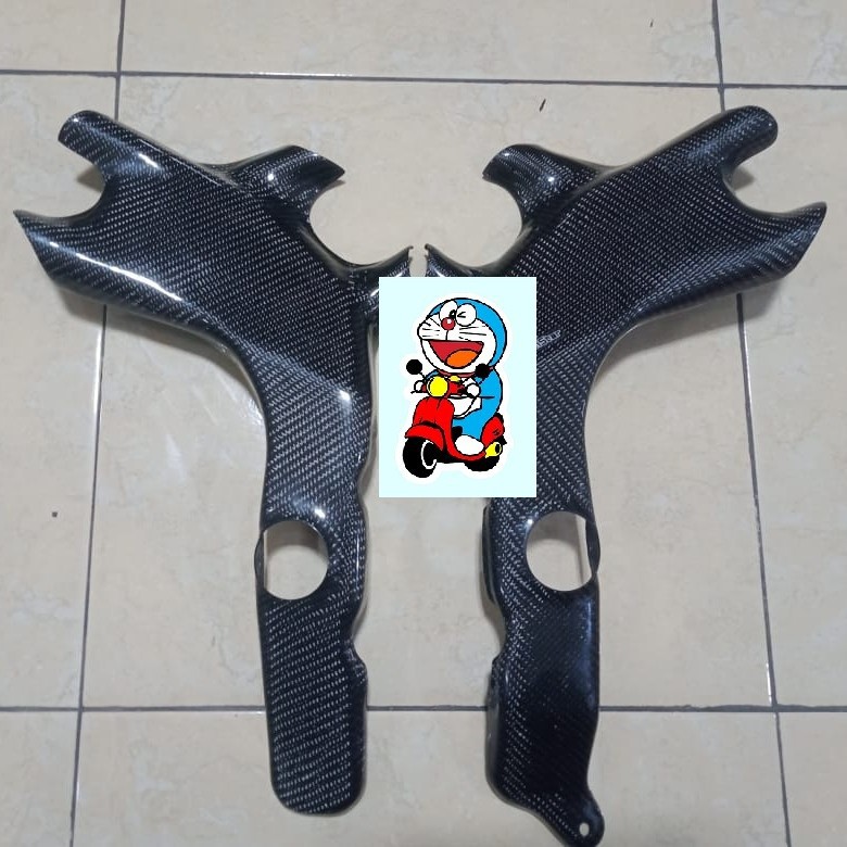 Original carbon zx25r frame Cover kevlar kawasaki zx 25r 4 cylinder ...