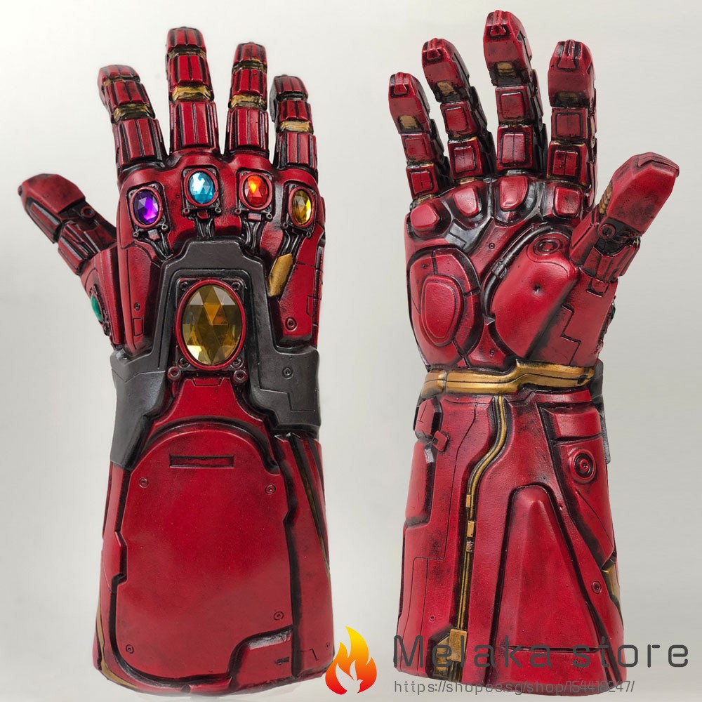 The Avengers 4 Endgame Iron Man Infinity Gauntlet Cosplay Arm Thanos ...