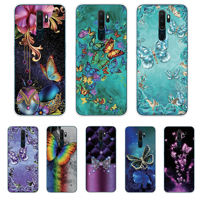 OPPO A5 A9 A31 A91 2020 Soft TPU Silicone Phone Case Cover Poetic ...