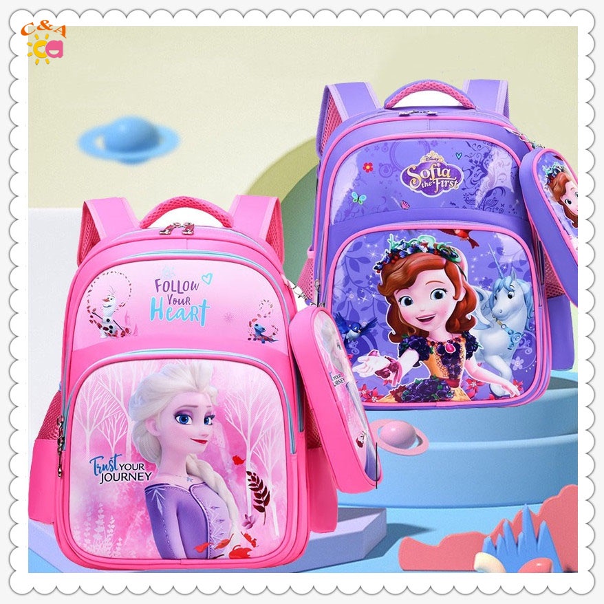C&A 42cm Kids School Bag for kids 3-6Grade Large Capacity Waterproof ...