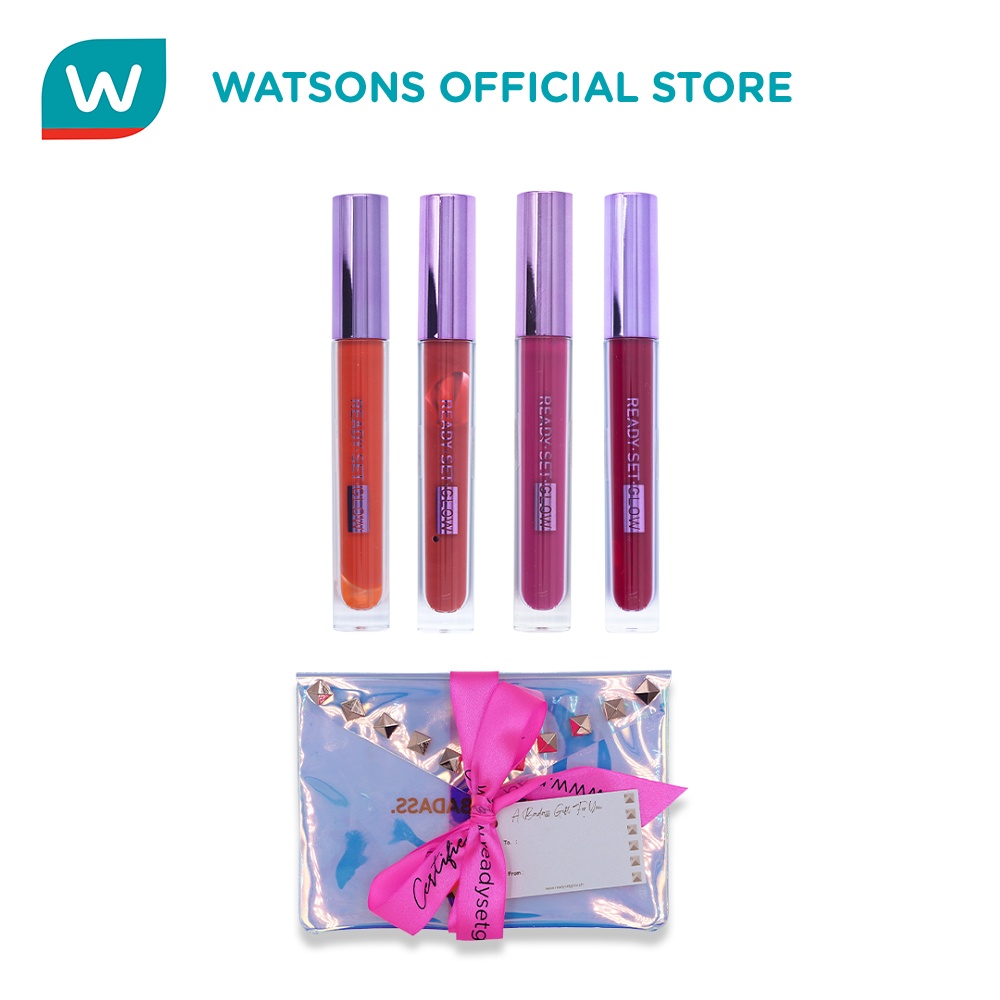 READY SET GLOW Hot Lips Bundle 4ml (multicolor) | Shopee Philippines