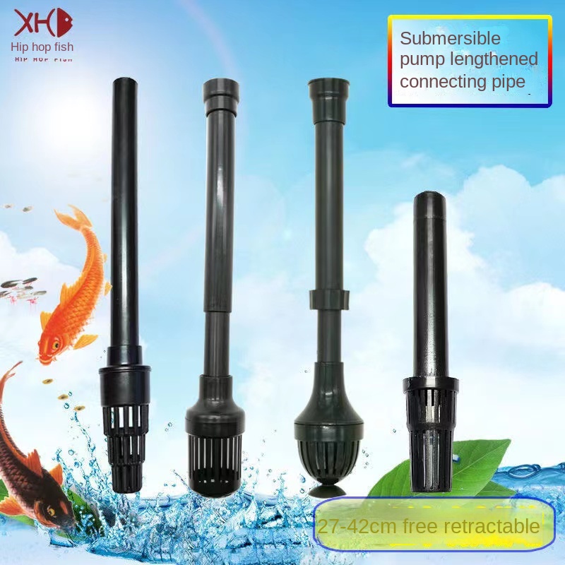 Fish Tank Water Pump Telescopic Pipe Filter Extension Replacement Inlet ...