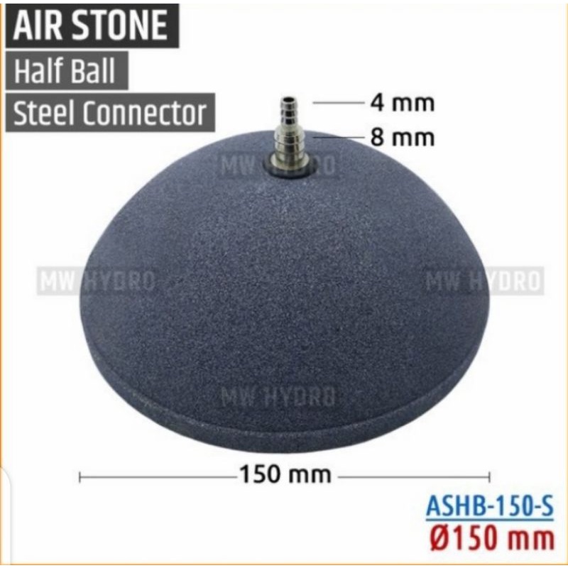 Airstone Aeration Stone Bubble Stone aerator Round Semicircle halfmoon ...