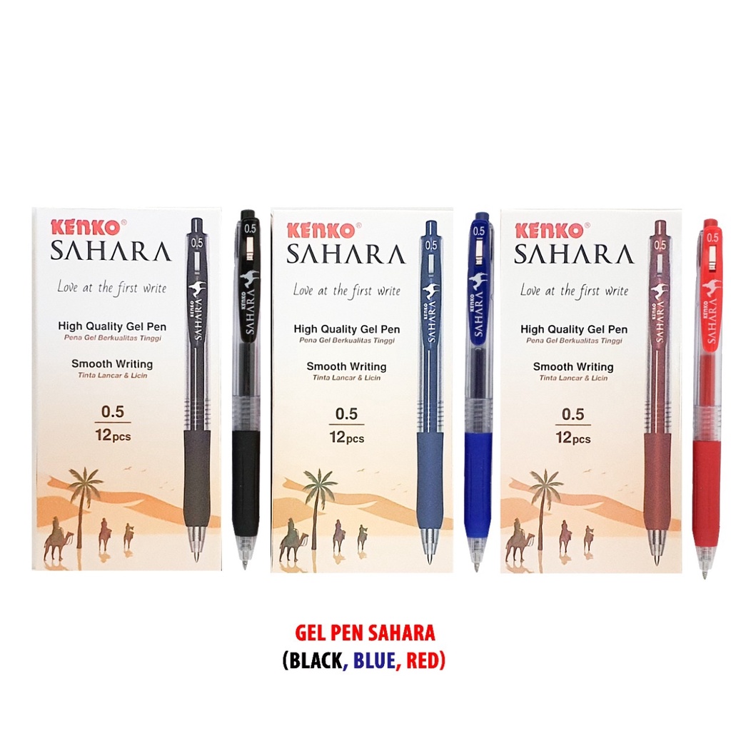 Kenko Sahara Gel Pen 0.5 Similar To SARASA (1PCS) | Shopee Philippines
