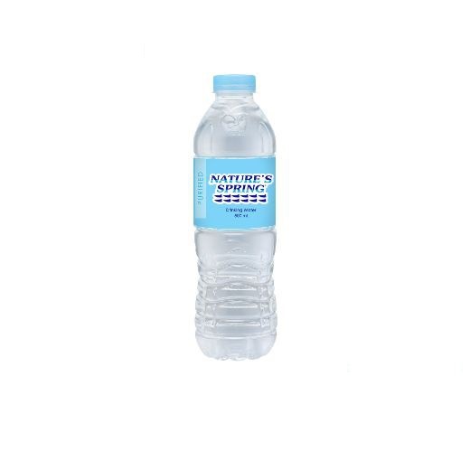 Nature's Spring Purified Water 500mL | Shopee Philippines