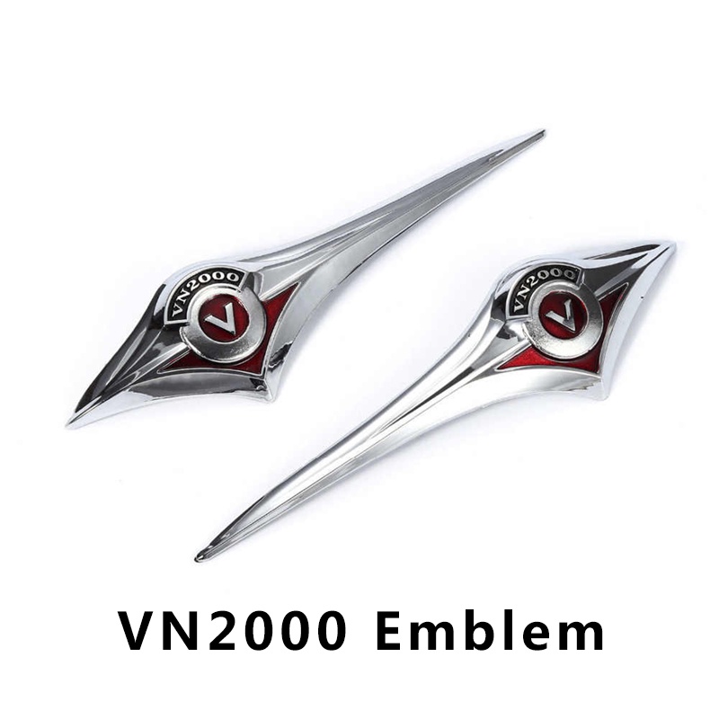3D Plastic Logo Badge Fuel Tank Emblem For Motorcycle Kawasaki Vulcan ...
