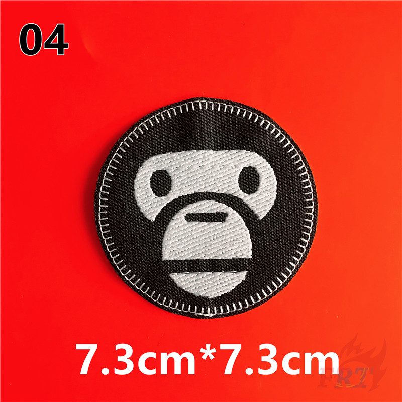 ☸ BAPE / Baby Milo / AAPE Series 01 - JDM Fashion Brand Iron-On Patch ☸ ...