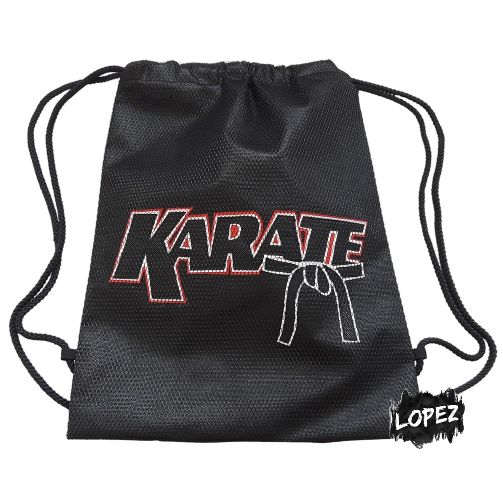 Karate Net Bag / Pencak Silat Taekwondo Drawstring Bag / Martial Art ...