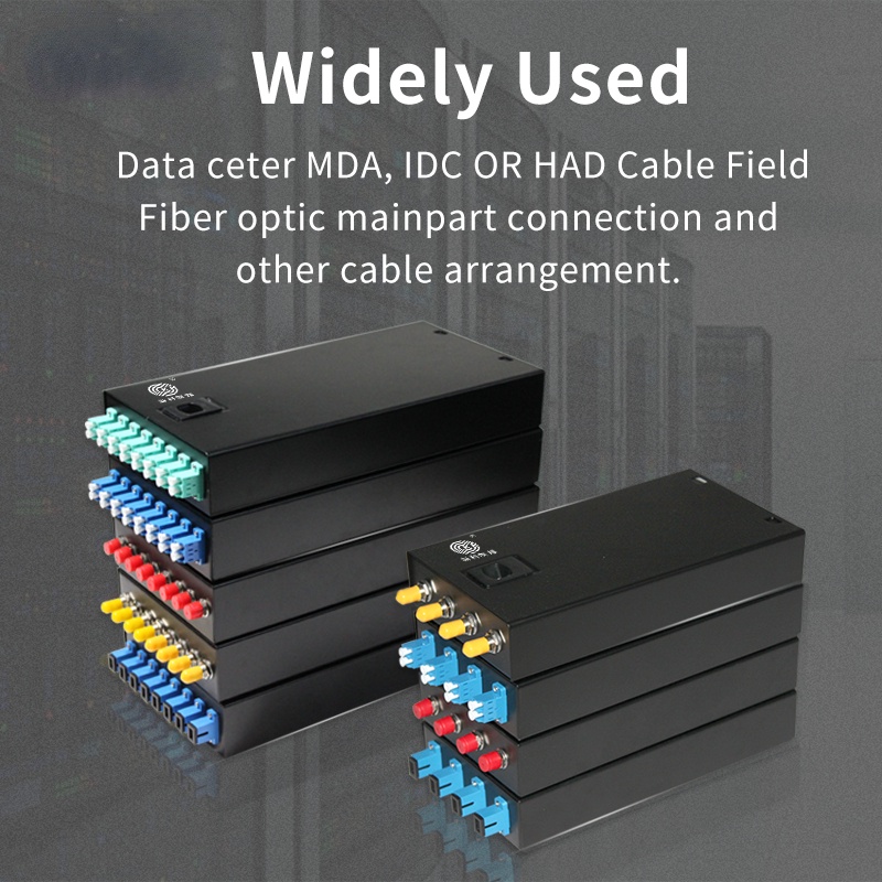 FTTH Fiber Optic Terminal Box 4 Core Single&Multi Mode SC-FC-ST-LC/UPC ...