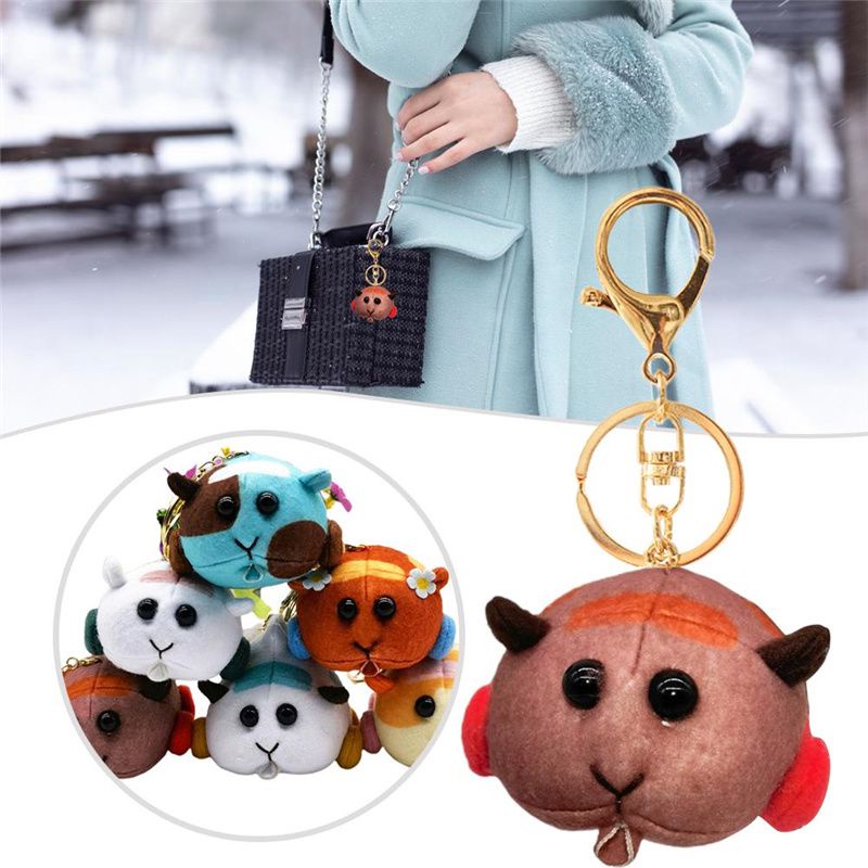 Cuddly And Soft Pui Pui Molcar Plush Pendant For And Keys Bags | Shopee ...