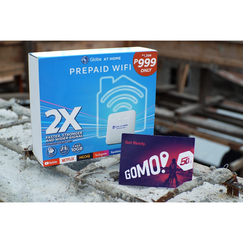 GOMO sim Plus Globe at Home Prepaid WiFi with 30 Days Unlimited ...