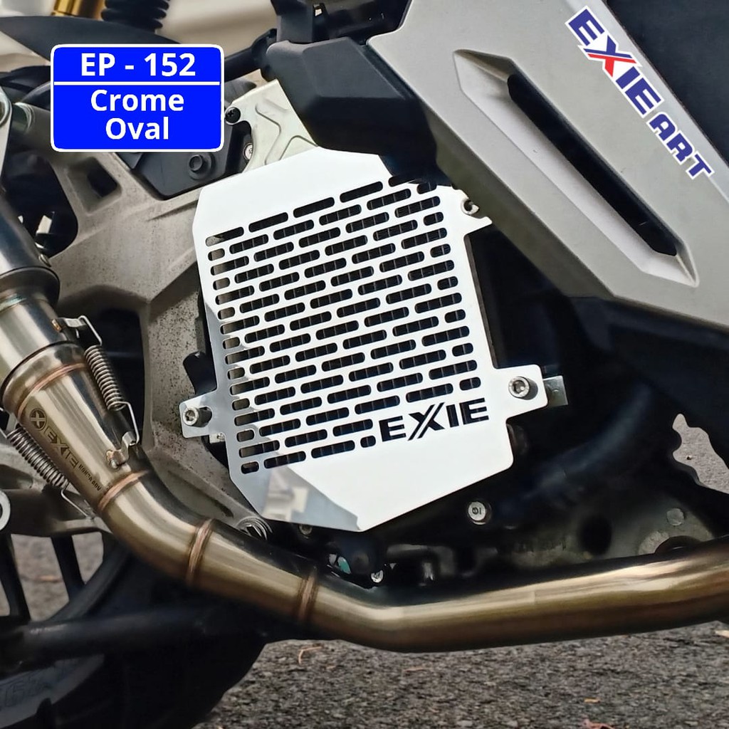 Radiator COVER HONDA VARIO 150 - ADV 150 - PCX 150 - STAINLESS RADIATOR ...