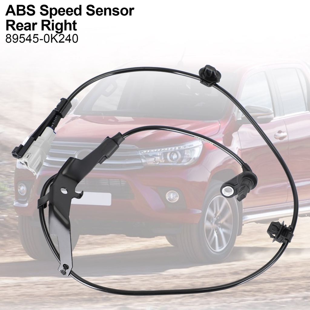 ABS Speed Sensor Rear Right for Toyota Hilux Viii Pickup 2015+ 89545 ...