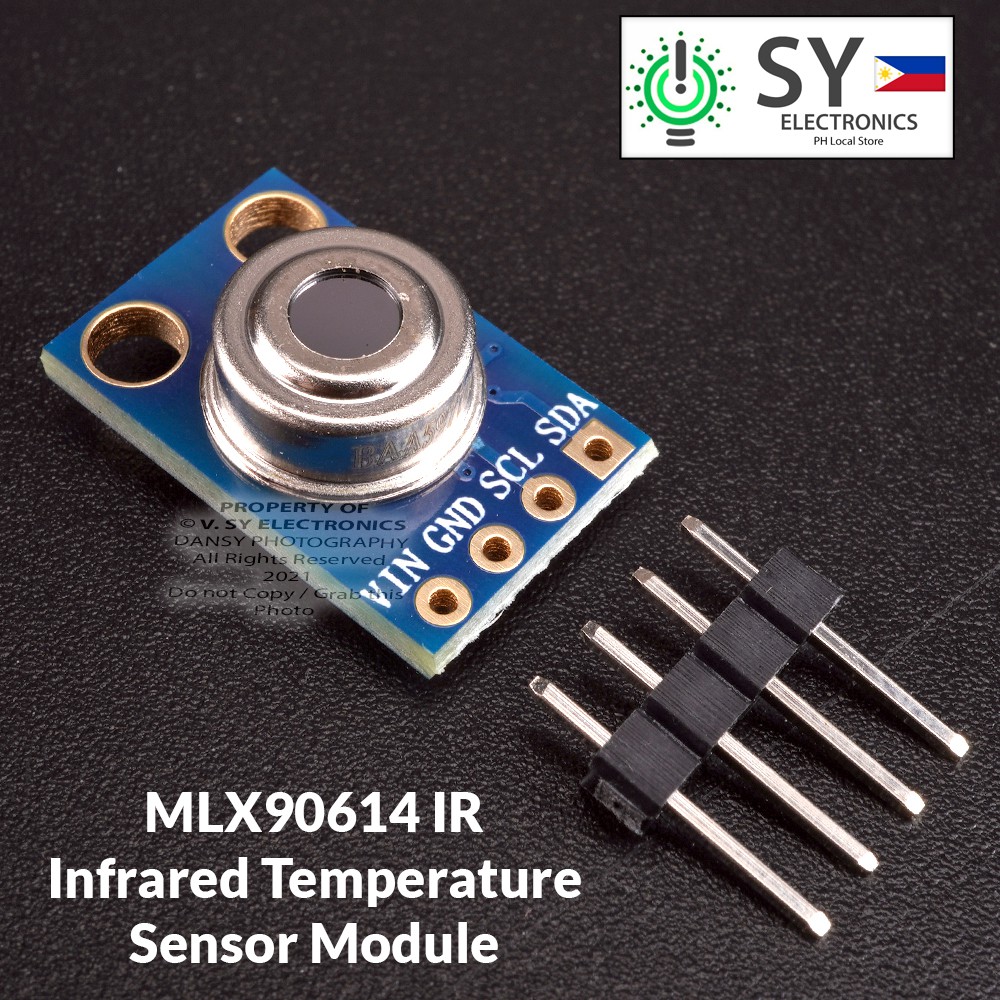 MLX90614 IR Infrared Temperature Sensor Module Board Thermal Body Temp ...