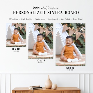 PERSONALIZED SINTRA BOARD - FLAT - 3mm - MEDIUM SIZES | Shopee Philippines