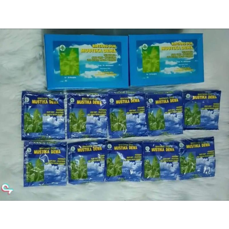 (10SACHET) ORIGINAL MUSTIKA DEWA BINTANG DUA HERBAL TEA | Shopee ...