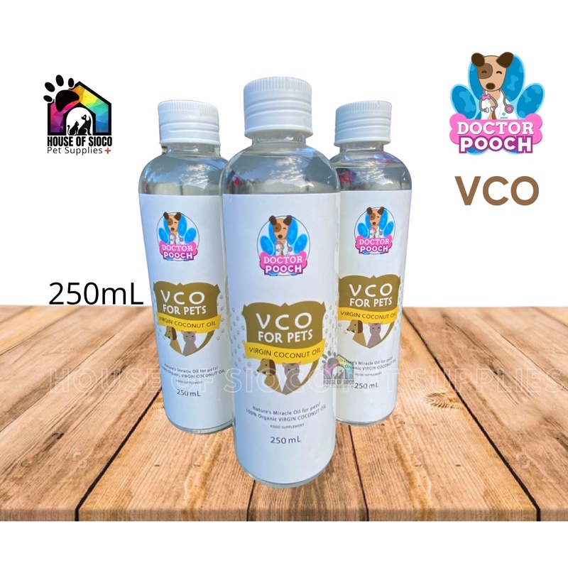 Doctor Pooch VCO (Virgin Coconut Oil) For Pets 60-250ml | Shopee ...