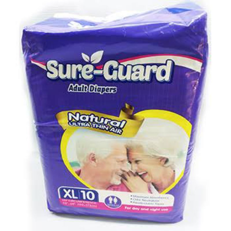ADULT DIAPER XL (sure-guard) | Shopee Philippines