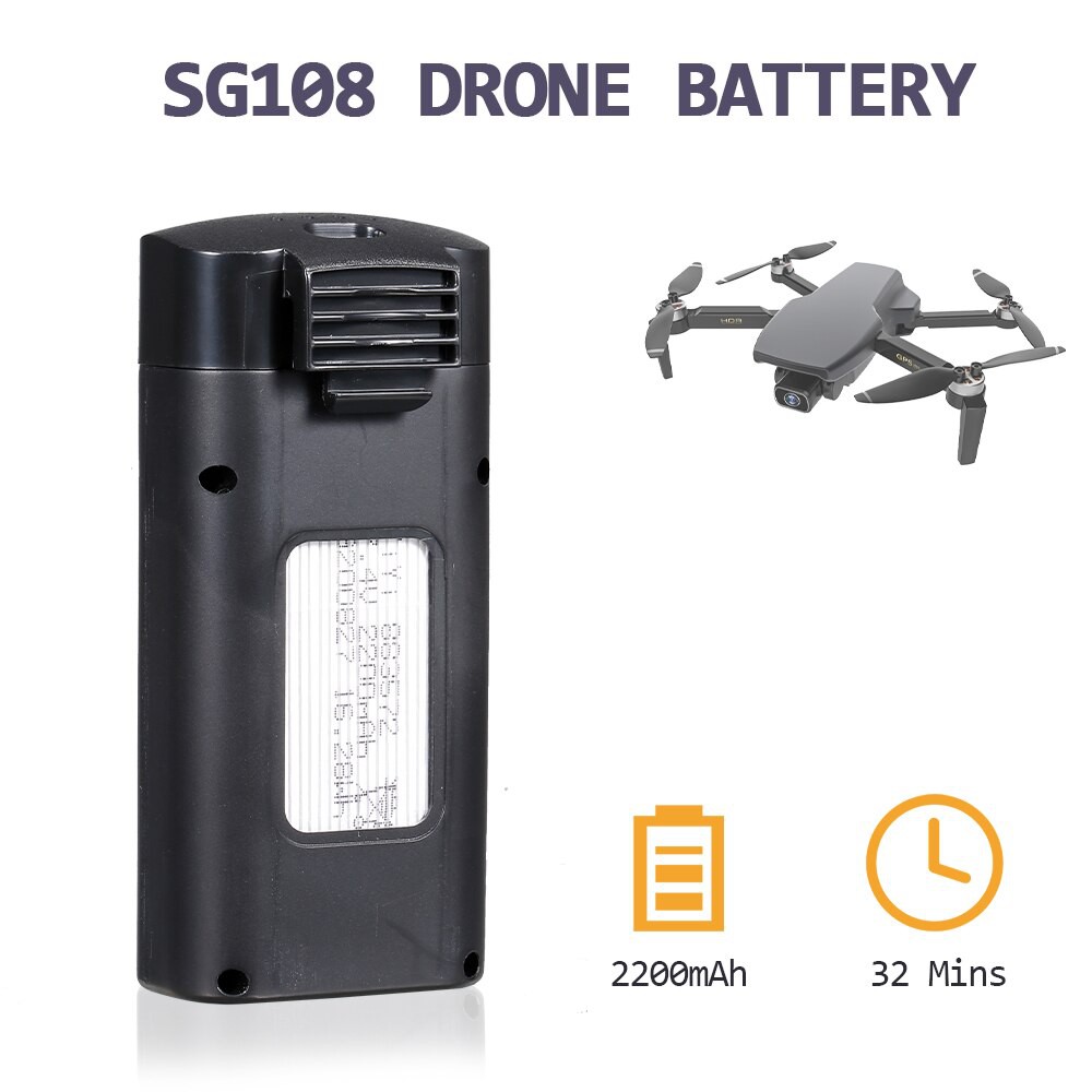 SG108 RC Drone RC Drone Battery 7.4V 2200mAh Shopee Philippines