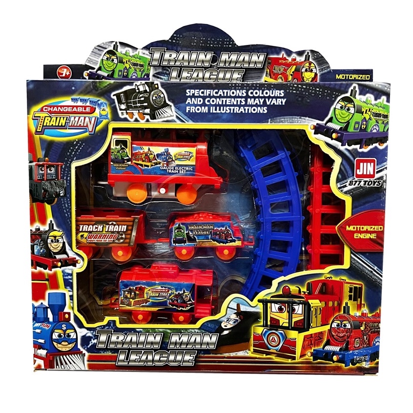 TRAIN PLAY SET CHARACTER BATTERY OPERATED for kids | Shopee Philippines