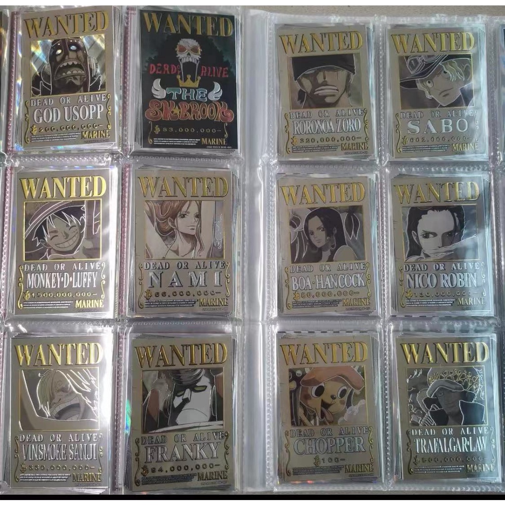 One Piece Anime Card Bounty Order Set 12 Pieces | Shopee Philippines