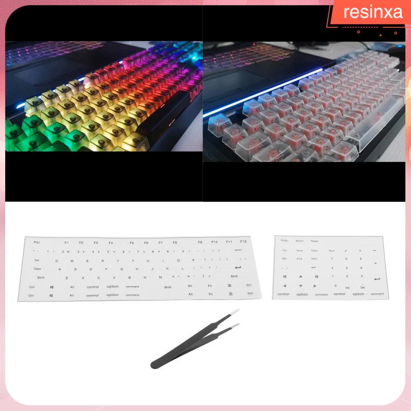 Keyboard Side Stickers, for OEM Height Mechanical Keycaps, Computer ...