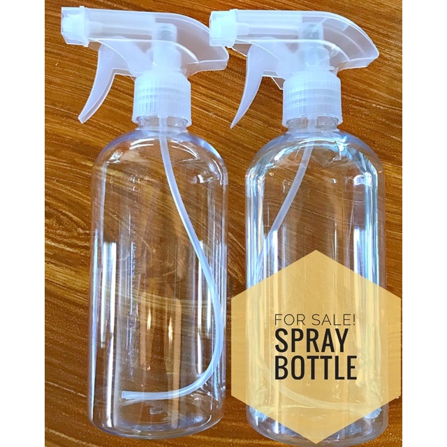 500mL HIGH QUALITY SPRAY BOTTLE / ALCOHOL SPRAY BOTTLE / 500mL Clear ...