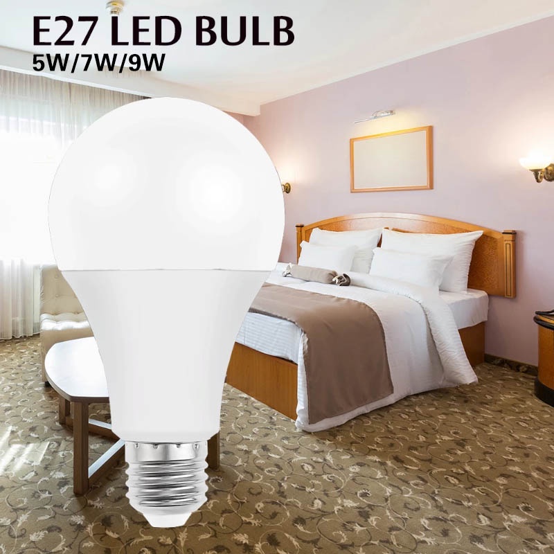 LED Light Bulb Super Bright Light 5watts Energy Saving Bulb Ilaw Sa ...