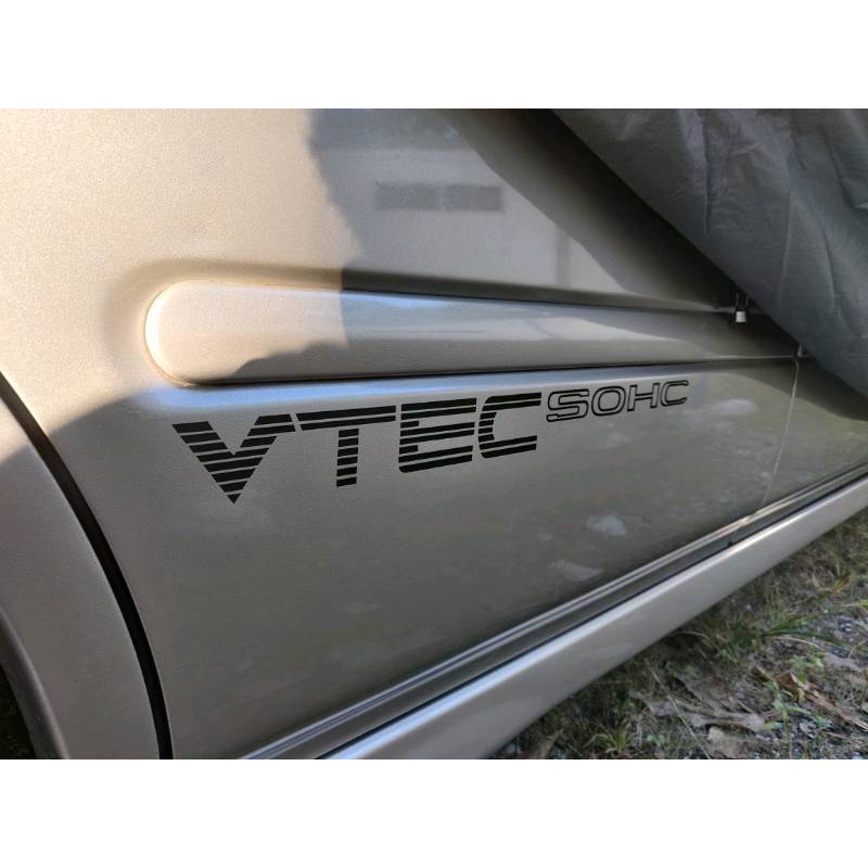SOHC VTEC Car Sticker Car Both Body Stickers Decal Car Wrap Vinyl Film ...