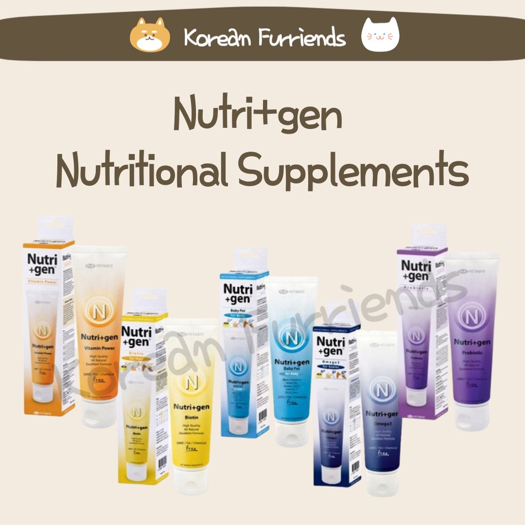 Nutri+gen Korean Dog Cat supplement vitamin puppy senior vitamin ...