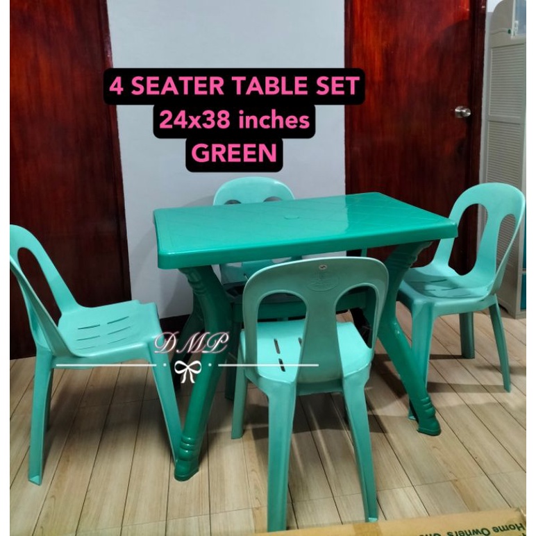 COD 4SEATER TABLE SET 24X38 INCHES TABLE | Shopee Philippines