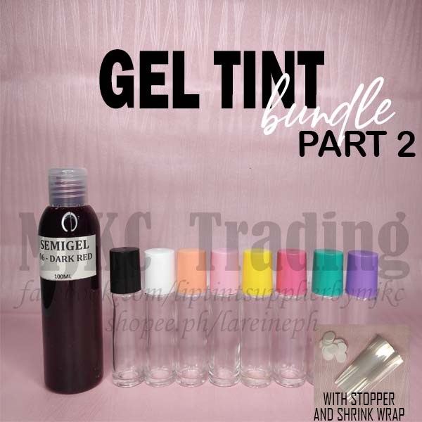 Gel tint Bundle 100ML Refill rebranding FREE SHRINK WRAP PART 2 ...