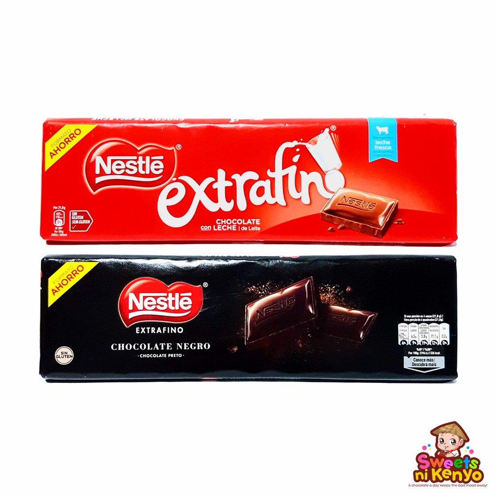 Nestle Extrafino Chocolate / Dark Chocolate 300g | Shopee Philippines