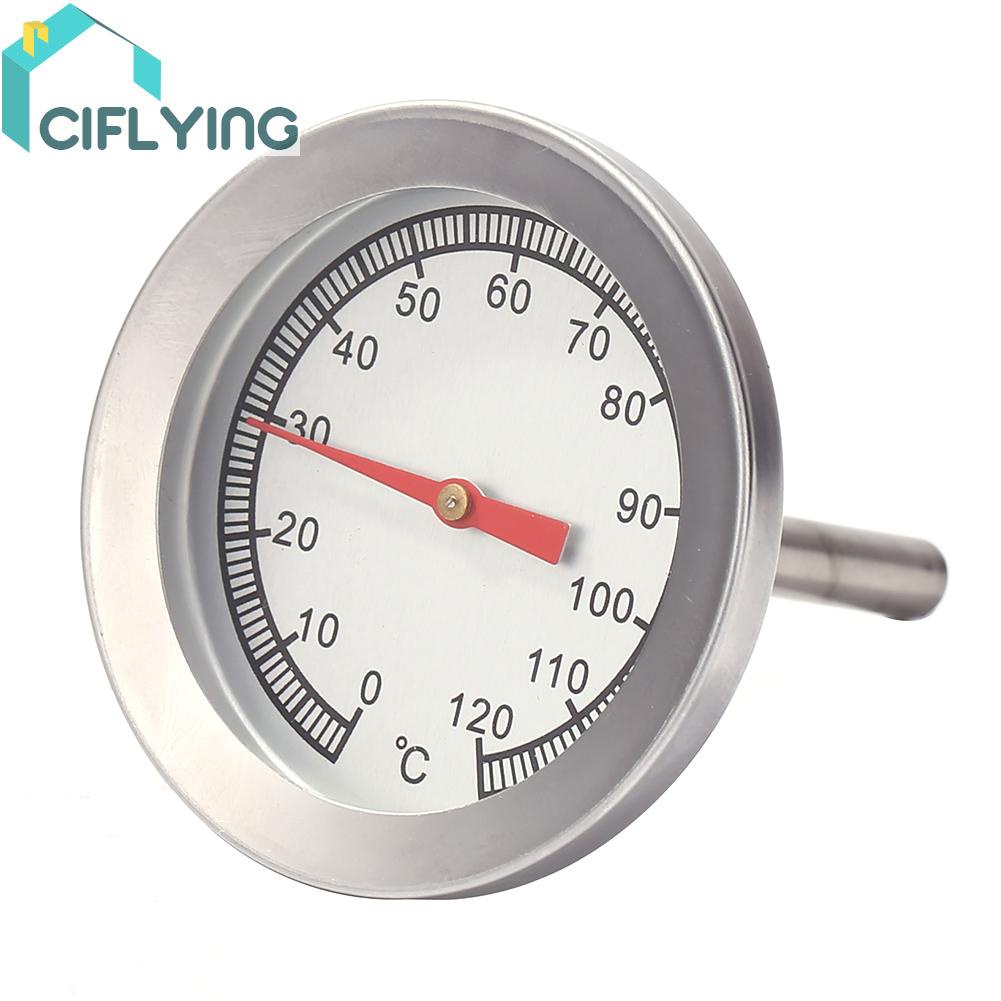 Ciflying 0-120 Celsius Barbecue BBQ Smoker Grill Thermometer Oven ...