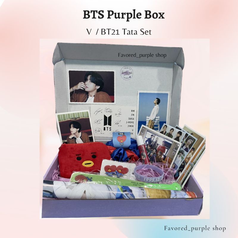 BTS Purple Box - V Set | Shopee Philippines