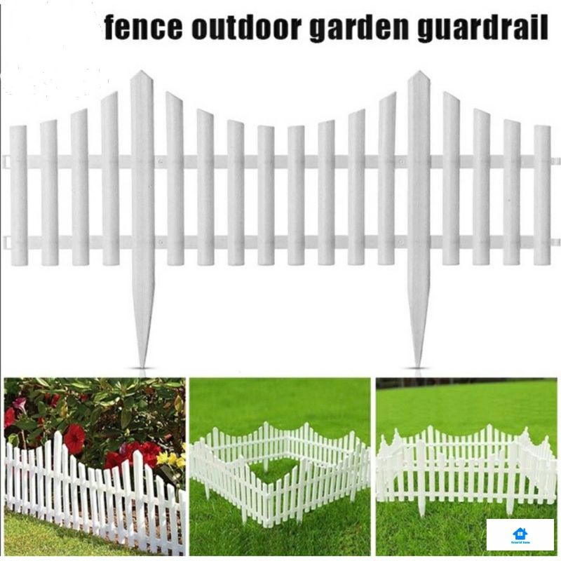 Plastic Fence Home Living Decorative Gardening Stand For Plant Rack ...