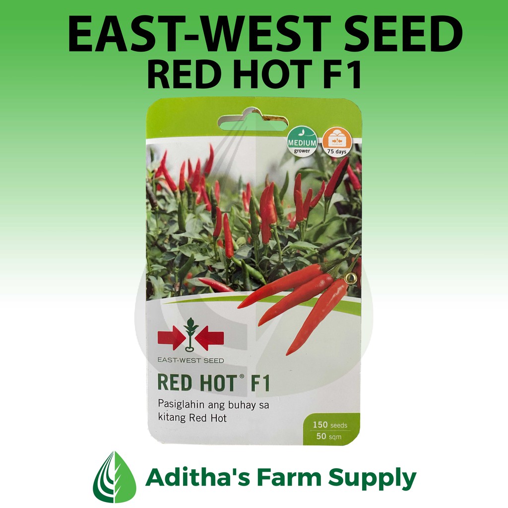 East-West Seed: Red Hot F1 (Siling Labuyo) | Shopee Philippines