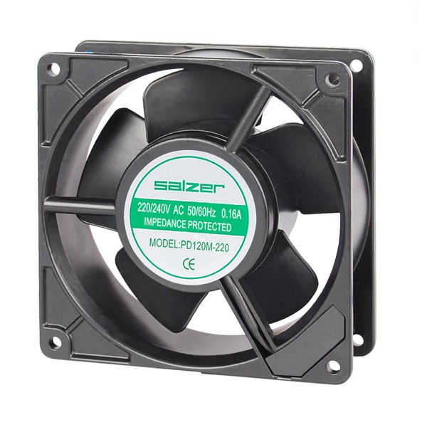 Salzer PD120M-220 Blower Fan 120 x 120 x 38mm AC Axial Fan with Metal ...
